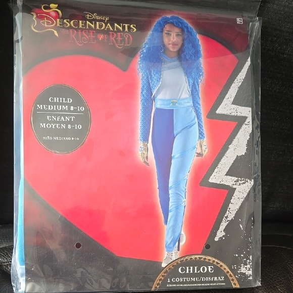 Disney | Costumes | Disney Descendants Blue Costume For Kids | Poshmark